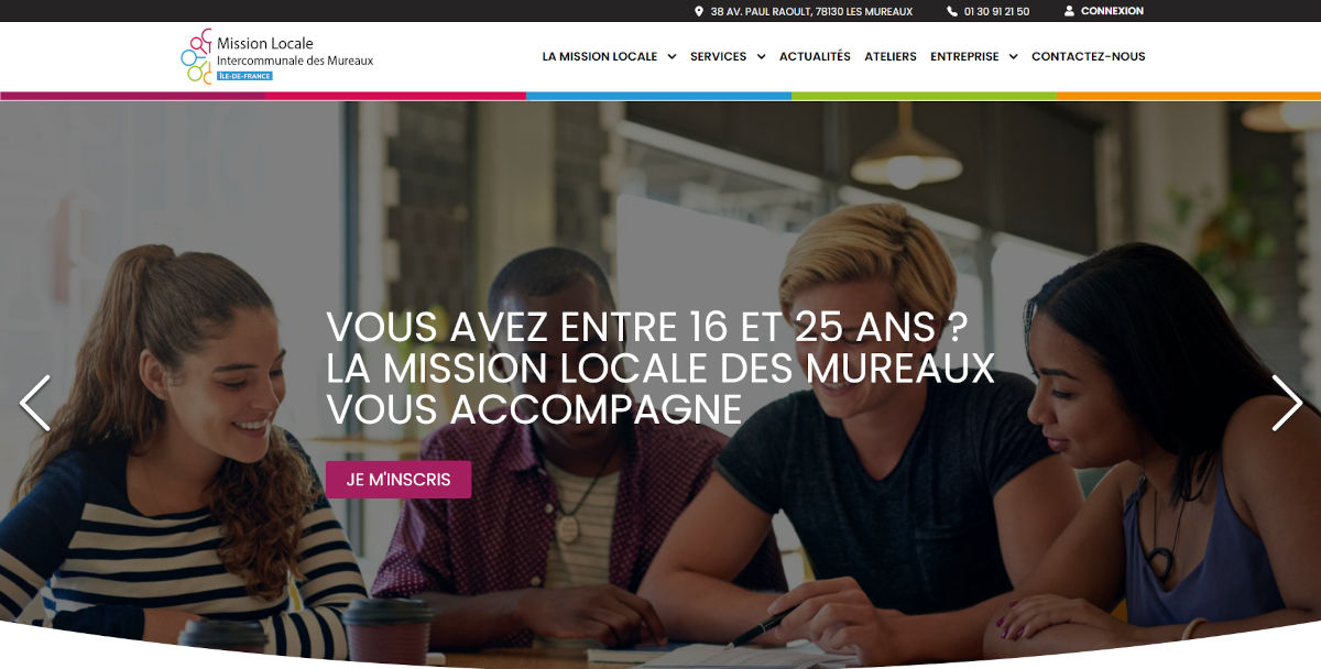 Mission locale des Mureaux pour les jeunes de 16 à 25 ans